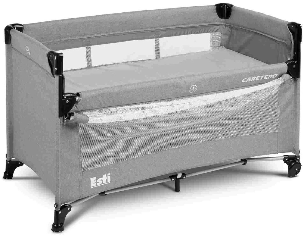 Cestovní postýlka CARETERO Esti grey