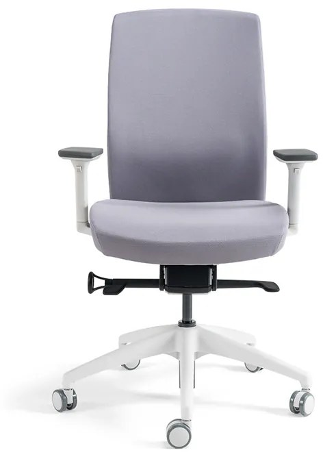 Kancelářská ergonomická židle BESTUHL J2 WHITE BP — více barev, bez podhlavníku Červená  202