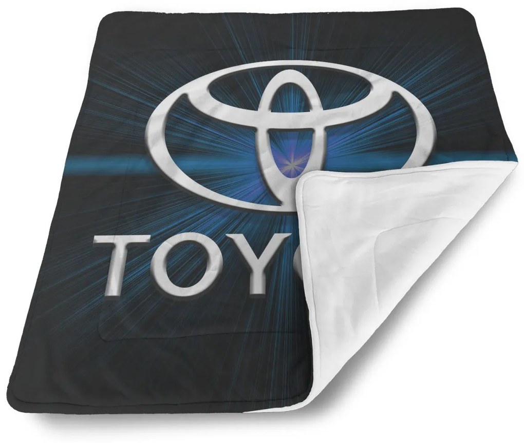 Sablio Deka pro miminko Toyota Blue Glow - 90x120 cm
