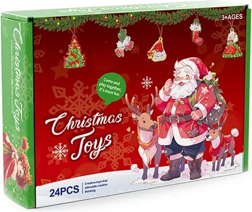 Kreativní sada tvoření vánočních ozdob – Christmas Toys