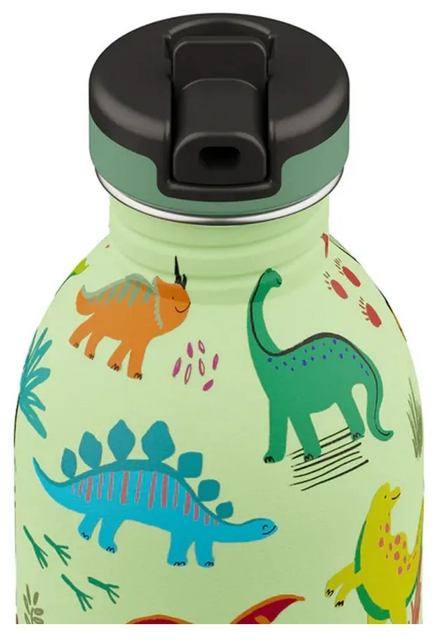 Nerezová dětská láhev Jurassic Friends 250ml 24 Bottles
