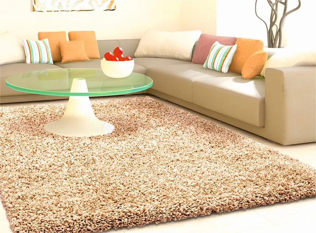 Kusový koberec EFOR SHAGGY 2226 beige 60x115cm