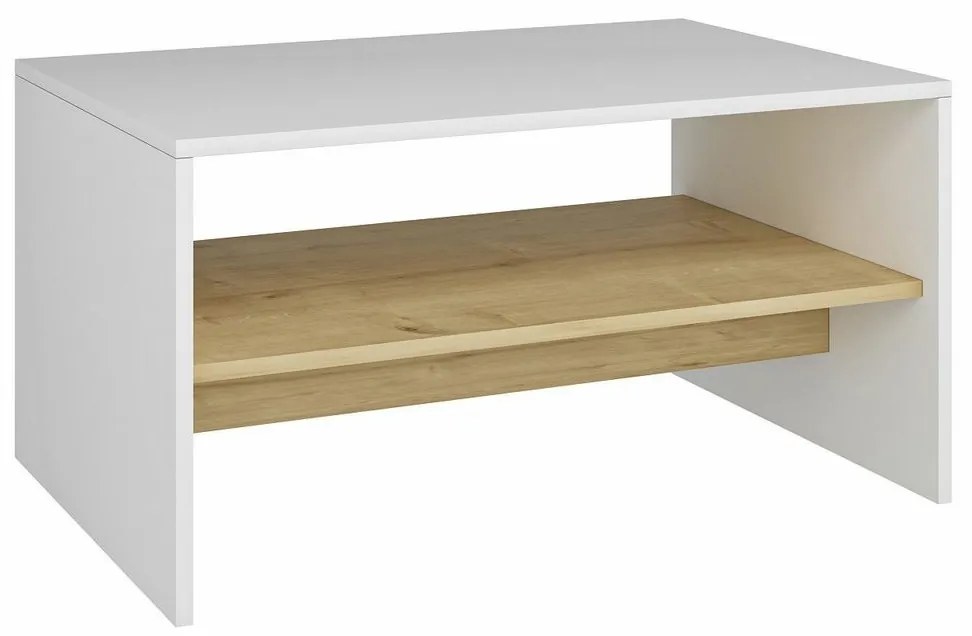 Konferenční stolek Apollon White and Sapphire Oak
