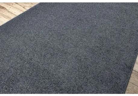koberec, koberec metráž SANTA FE šedá 97 hladký, Jednotný jedno velikost 200x500 cm | krásné koberce cz