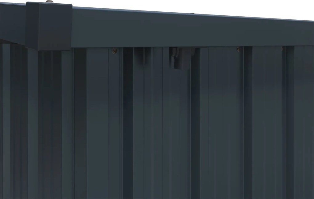 Zahradní domek BestBerg ZD-808G / 5,6 m² / 236 × 238 × 203 cm / šedá