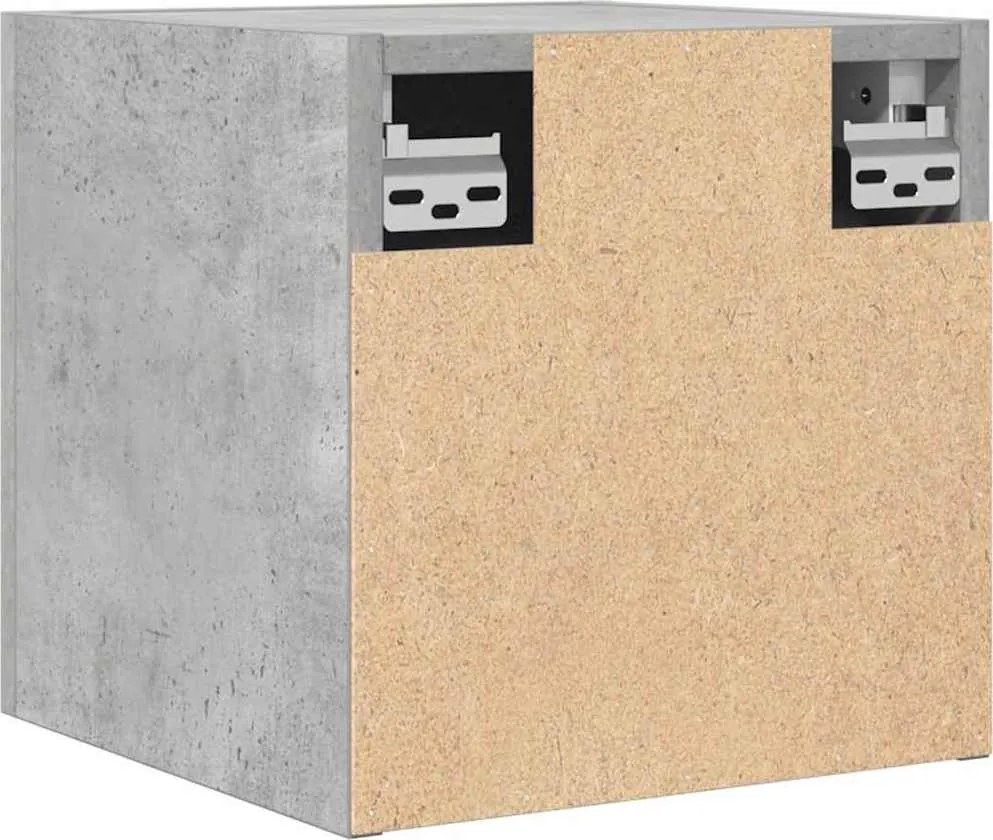 vidaXL Nástěnná TV skříňka 30,5x30x30 cm [804493] Barva: Bílá