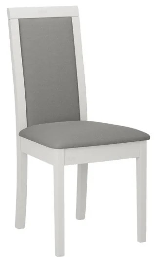 Čalouněná jídelní židle Heven IV, Barva dřeva: bílá, Potah: Zetta 297