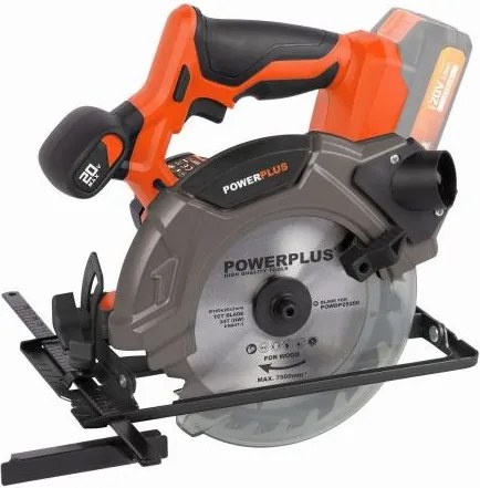 POWDP25200 Aku okružní pila 20V 165mm LI-ION (bez baterie) POWERPLUS