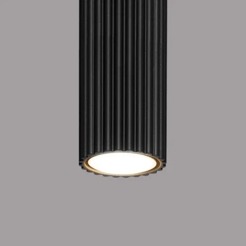 Stropní svítidlo SOLLUX KARBON 10 černá GU10 1x10W bez žárovky SL.1568