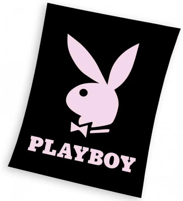 TipTrade Deka 150x200 cm - Playboy Black