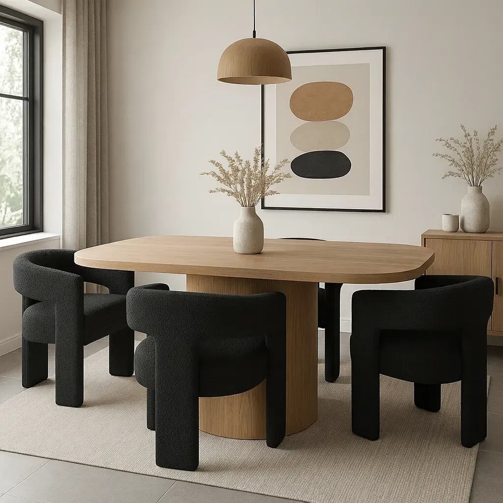 Designové čalouněné jídelní křeslo Leith - výběr z 18 provedení