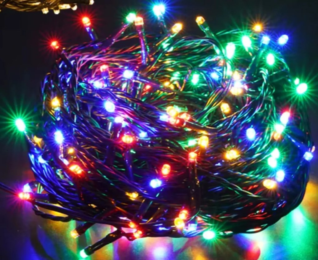 Vánoční světýlka vnitřní multicolor 100 LED