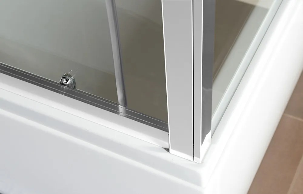 Polysan, DEEP obdélníková sprchová zástěna 1200x900mm L/P varianta, číré sklo, MD1216MD3316