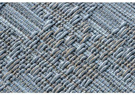 koberec FORT SISAL 36215535 modrý diamanty velikost 200x290 cm | krásné koberce cz