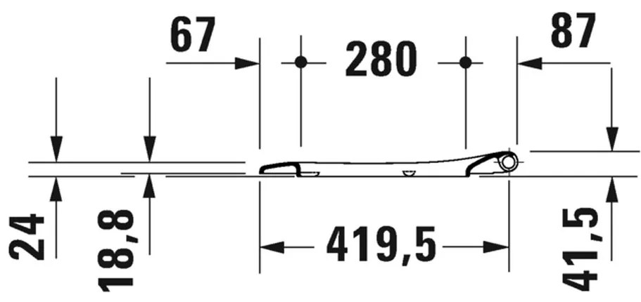 Duravit D-Neo - WC sedátko + sklápěcí automatika, bílá 0021690000