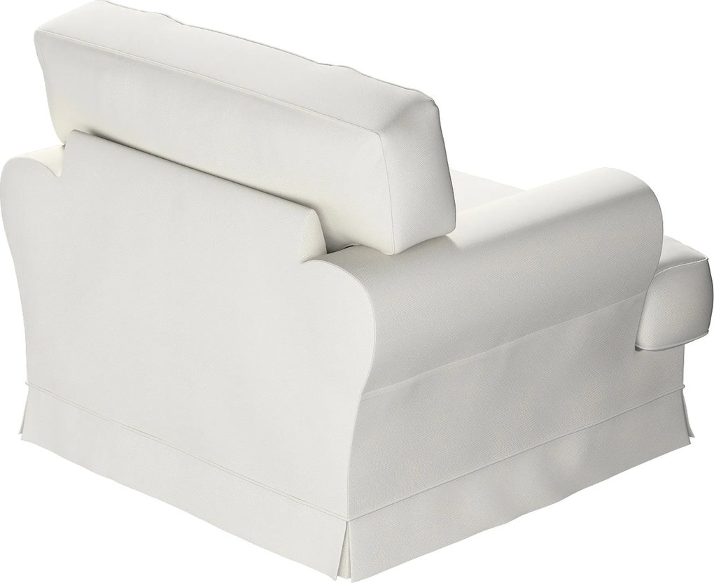 Potah na křeslo IKEA Ekeskog barva šedá látka pletený vzor