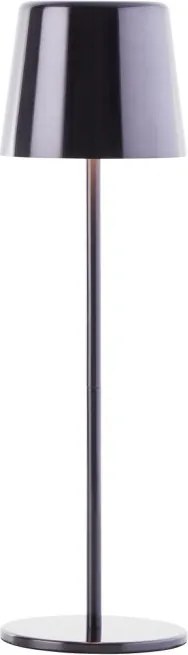 Brilliant G40939/76 Stolní AKU lampa XAANA černý chrom USB-C , CCT