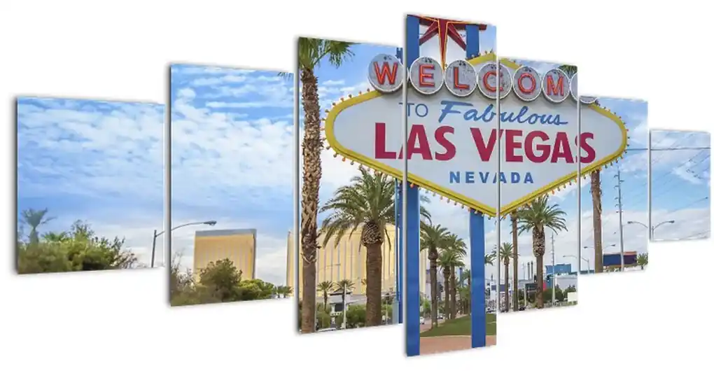 Obraz - Las Vegas (210x100 cm) | BIANO