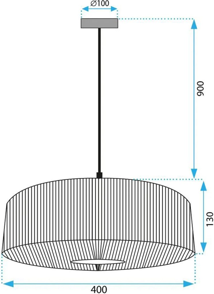 Toolight Toolight, stropní svítidlo 1xE27 APP1296-1CP GREEN, zelená-černá, OSW-08968