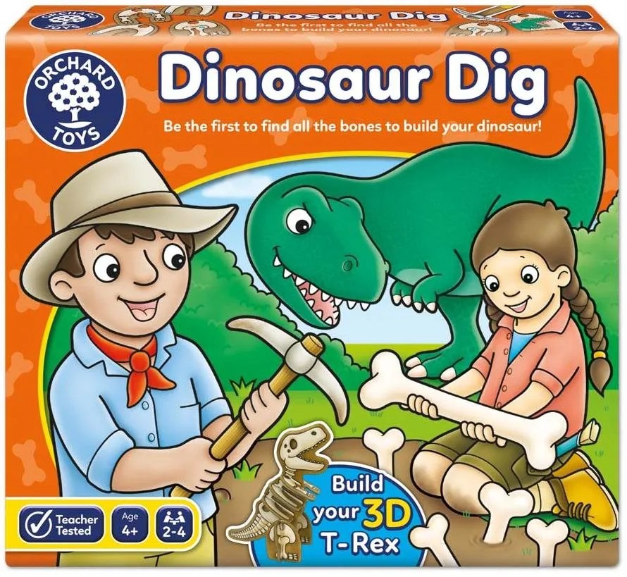Orchard toys vzdělávací hra - dinosauří vykopávky