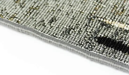 Oriental Weavers, AKCE: 160x235 cm Kusový koberec Zoya 153 X – na ven i na doma, šedá, chodba / předsíň