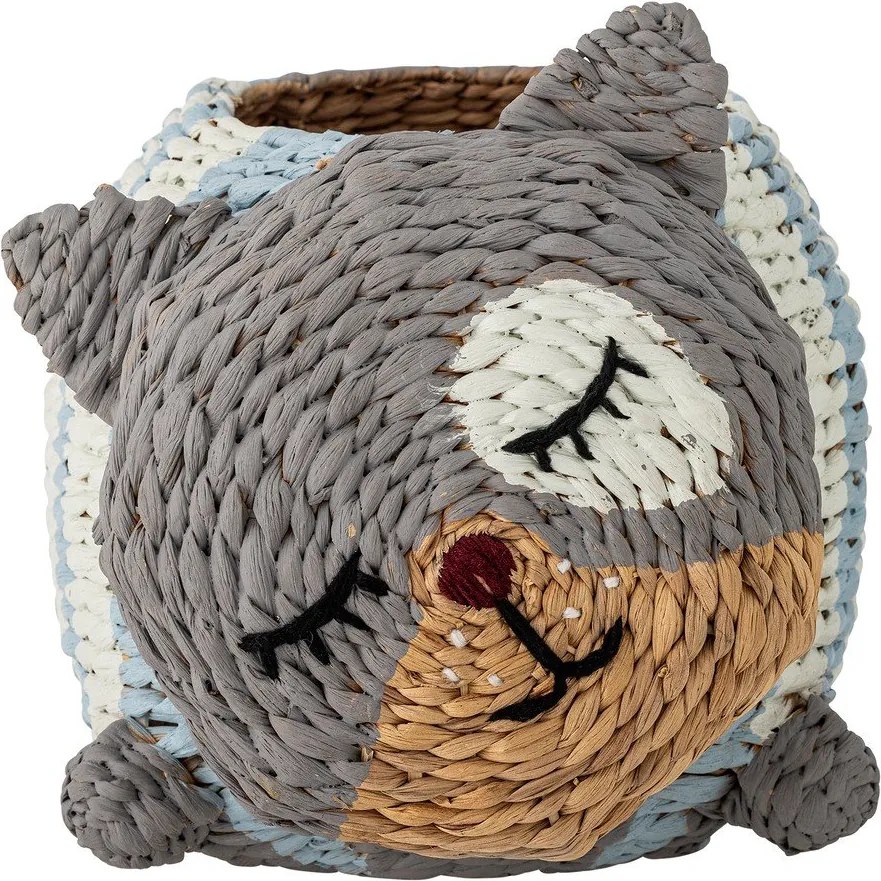 Dětský koš na hračky z vodního hyacintu 30x46x25 cm Mille – Bloomingville Mini