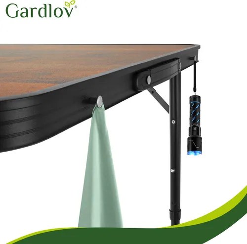 Skládací zahradní stůl Gardlov + 4 židle