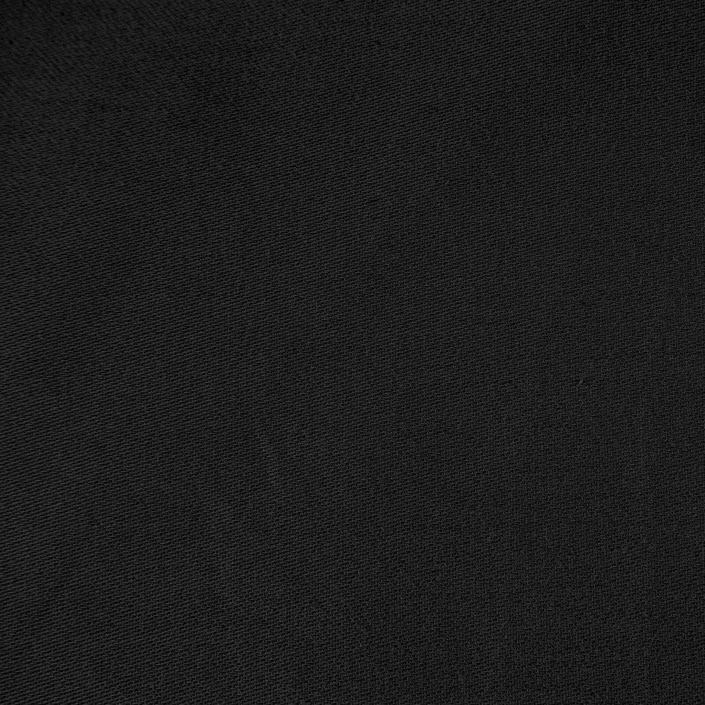 SATÉNOVÉ POVLEČENÍ DINA 200X220 CM 2 KS 70X80 CM ČERNÉ