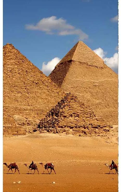 Vliesová fototapeta Egyptská pyramida 150 x 250 cm + lepidlo zdarma / MS-2-0051 vliesové fototapety na zeď DIMEX