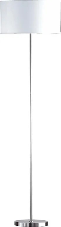 Fisher & Honsel 41471 Loft, stojací lampa s vypínačem z bílého textilu, 1x60W E27, výška 151cm