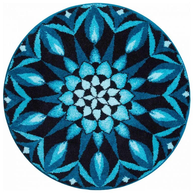GRUND Mandala předložka POZNÁNÍ tyrkysová kruh 60 cm