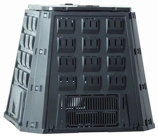 Kompostér, 420 l, černá
