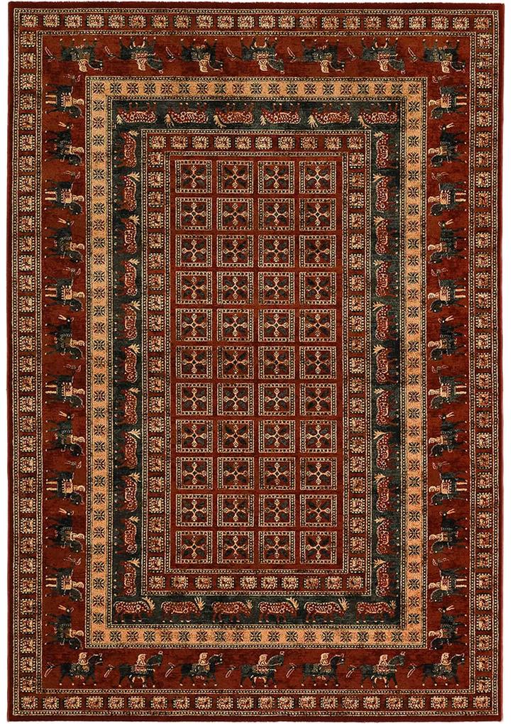 Koberce Breno Kusový koberec ROYAL HERITAGE 4301/300, Hnědá, Vícebarevné, 80 x 160 cm