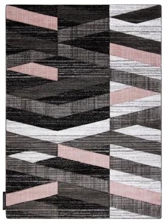 koberec ALTER Bax pruhy růžový velikost 140x190 cm | krásné koberce cz