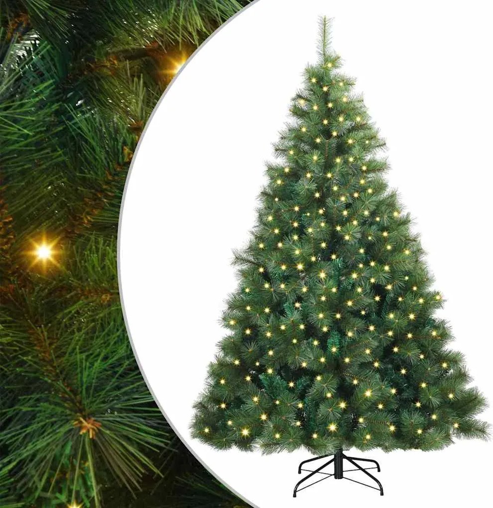 Umělý vánoční stromeček s stojanem Zelená 180 cm PE a PVC 3397779