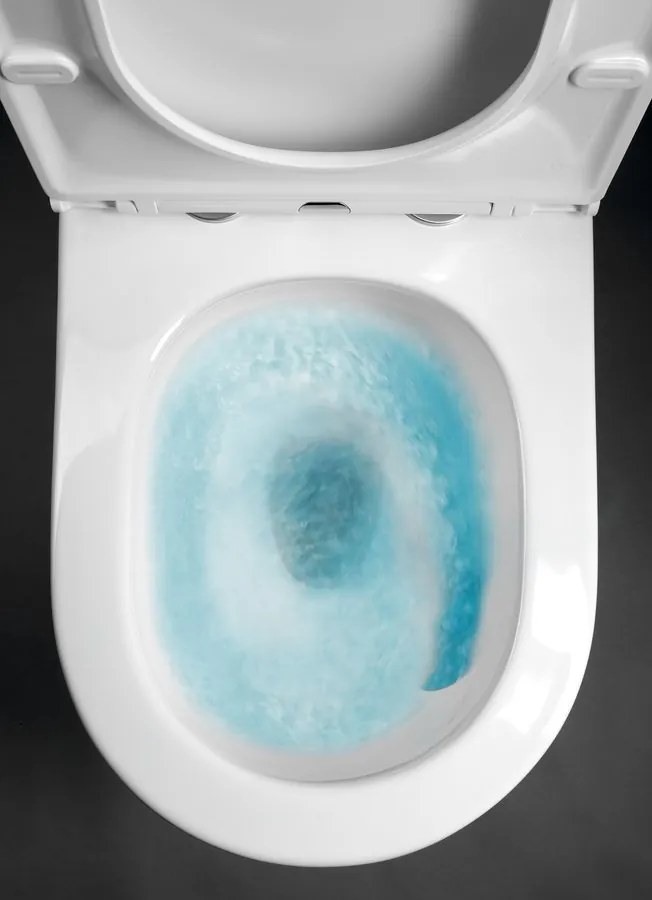Sapho Avis wc kombi Vortex Rimless spodní zadní odpad keramika bílá PC106V