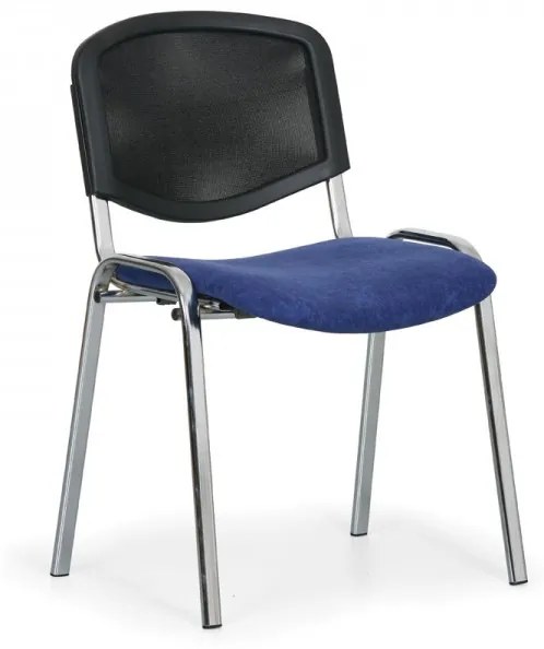 Konferenční židle Viva Mesh - chromované nohy