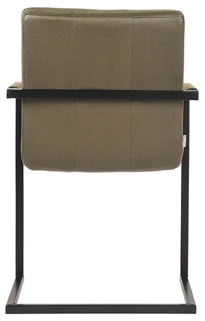 LABEL51 jídelní židle MILO armádně zelená Color: Army green UK-30.205