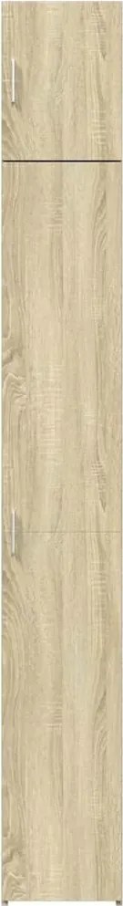 Úzká úložná skříňka dub sonoma 30x42,5x225 cm kompozitní dřevo 3281261