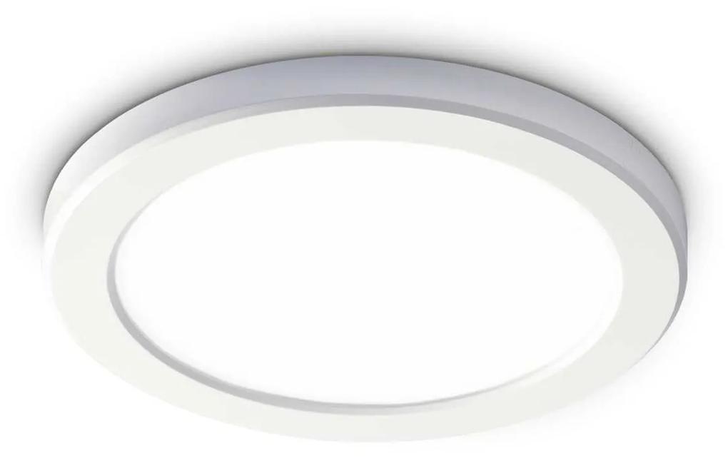 Ideal Lux Nástěnné LED svítidlo AURA PL kulaté Barva: Černá, Pohybový senzor: ne, Chromatičnost: 4000K
