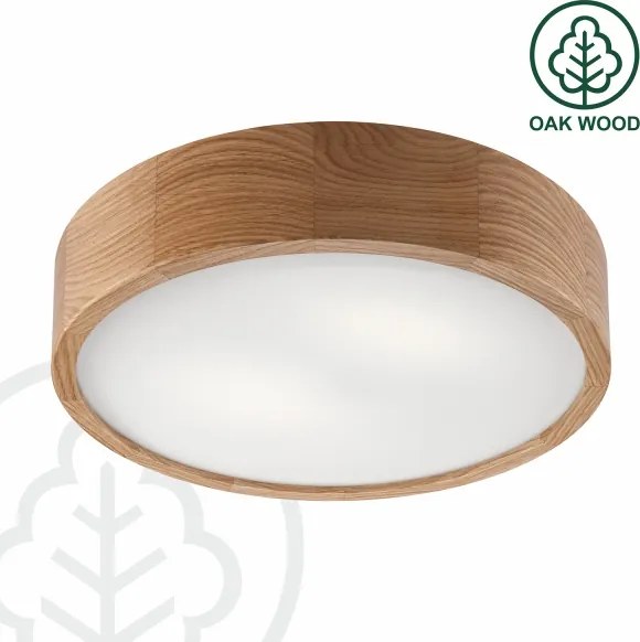 Brilagi - LED RGBW Stmív. strop. sv. CARVALHO 2xE27/9W/230V Wi-Fi dub pr. 37,5
