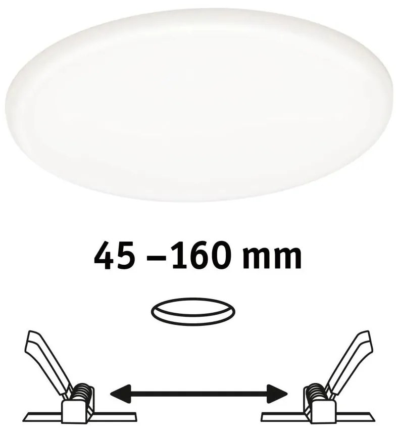 Paulmann 92392 - LED/17,5W IP44 Koupelnové podhledové svítidlo VARIFIT 230V