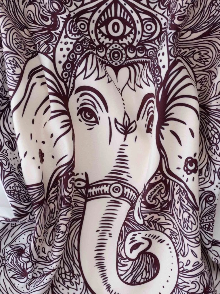 MK Lůžkoviny Povlak na polštář mikroplyš 45 x 45 cm - Buddha 4 L02
