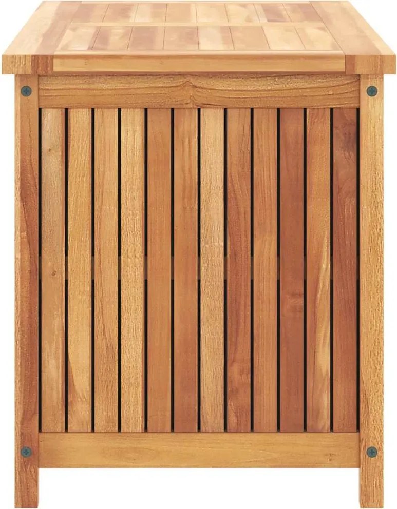 Zahradní úložný box 90 x 50 x 58 cm masivní teakové dřevo 315380