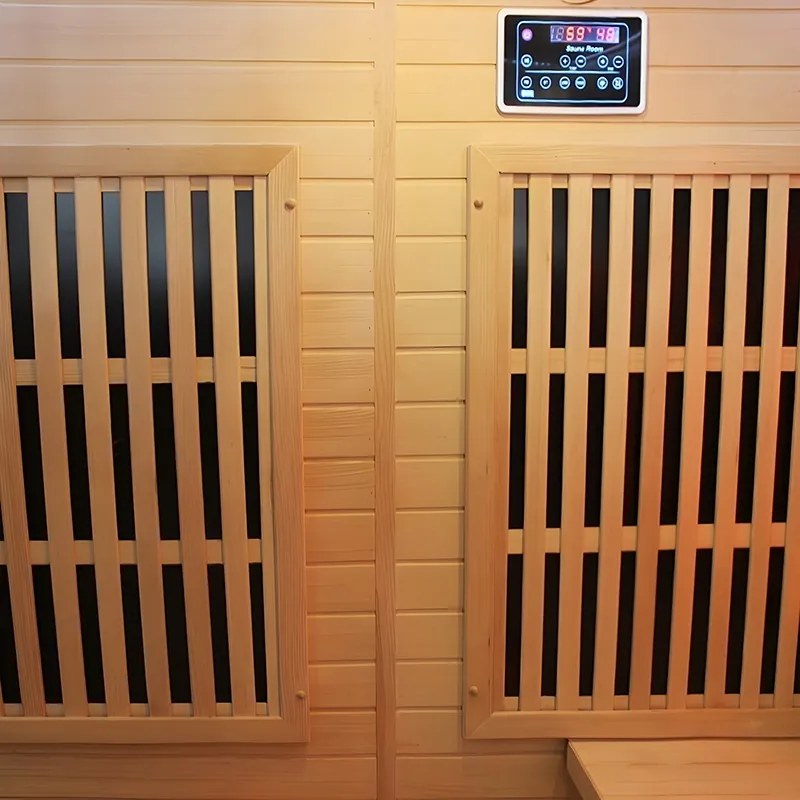BPS-koupelny Kombinovaná sauna 2v1 - Infrasauna + finská sauna 150x150, 4-5 osob