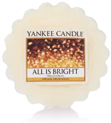 Yankee Candle - vonný vosk All is Bright 22g