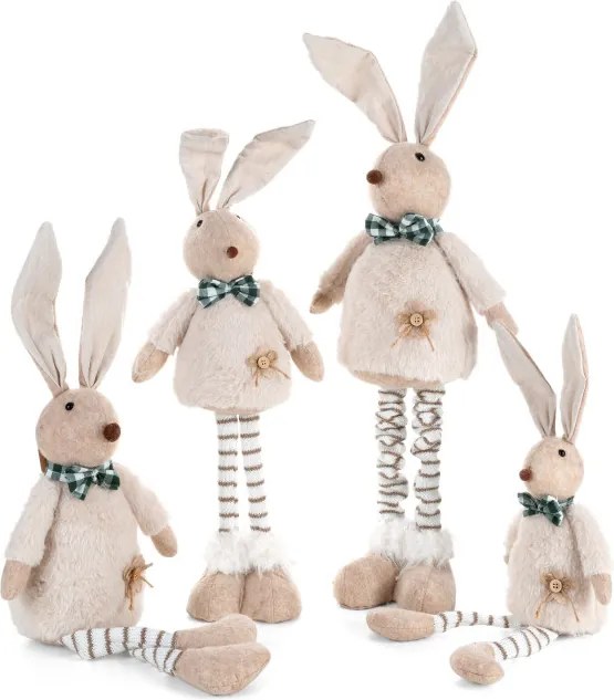 Dekorativní figurka FIG 1 zajíček, béžová