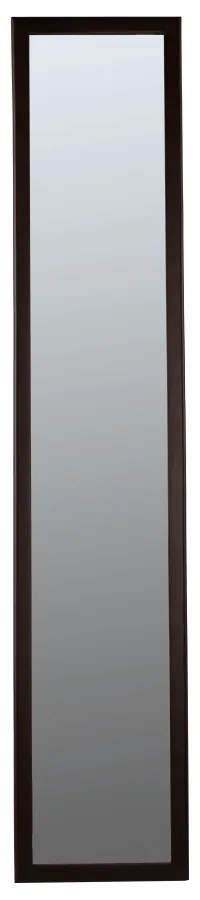 Tempo Kondela, s.r.o. Zrcadlo, dřevěný rám hnědé barvy, Malkia TYP 4