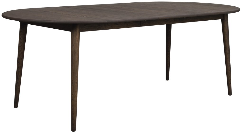 ROWICO oválný rozkládací jídelní stůl TYLER hnědá 170x105 cm 121205