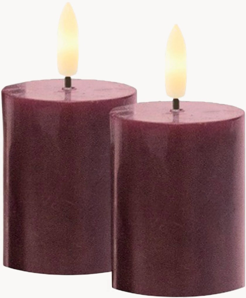 Sada LED svíček Sille Mini, 2 díly